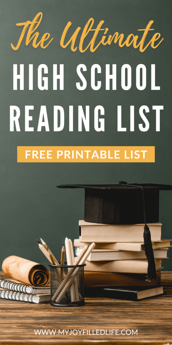 Top Literature Books for High School Students