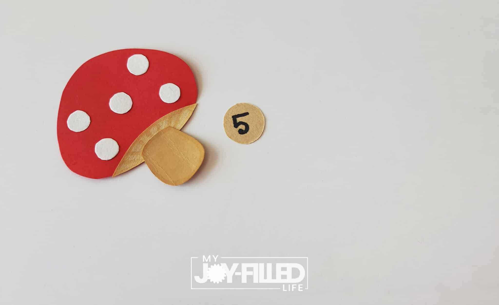 Mushroom Counting Activity & Craft