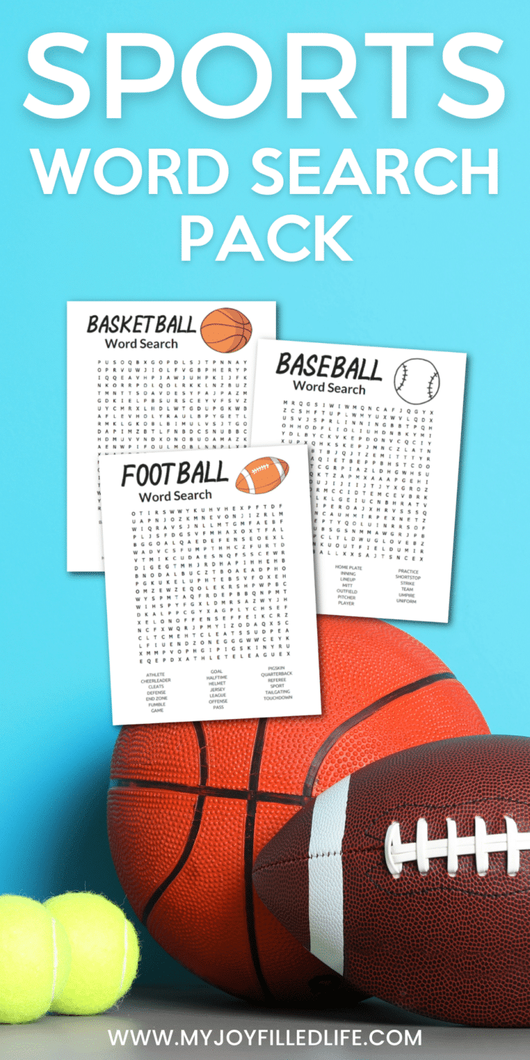 Sports Word Search