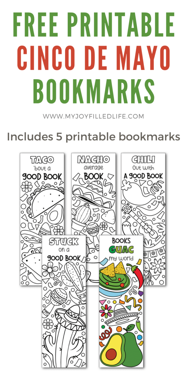 Cinco de Mayo Bookmarks