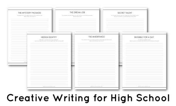 Creative Writing Workbook for High School Students