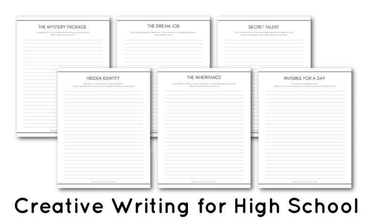 Creative Writing Workbook for High School Students