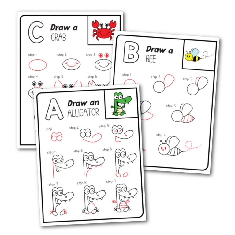 How to Draw Animals from A to Z - My Joy-Filled Life