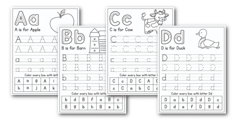 Alphabet Farm Printable Pack