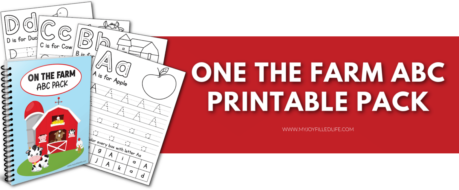 Alphabet Farm Printable Pack