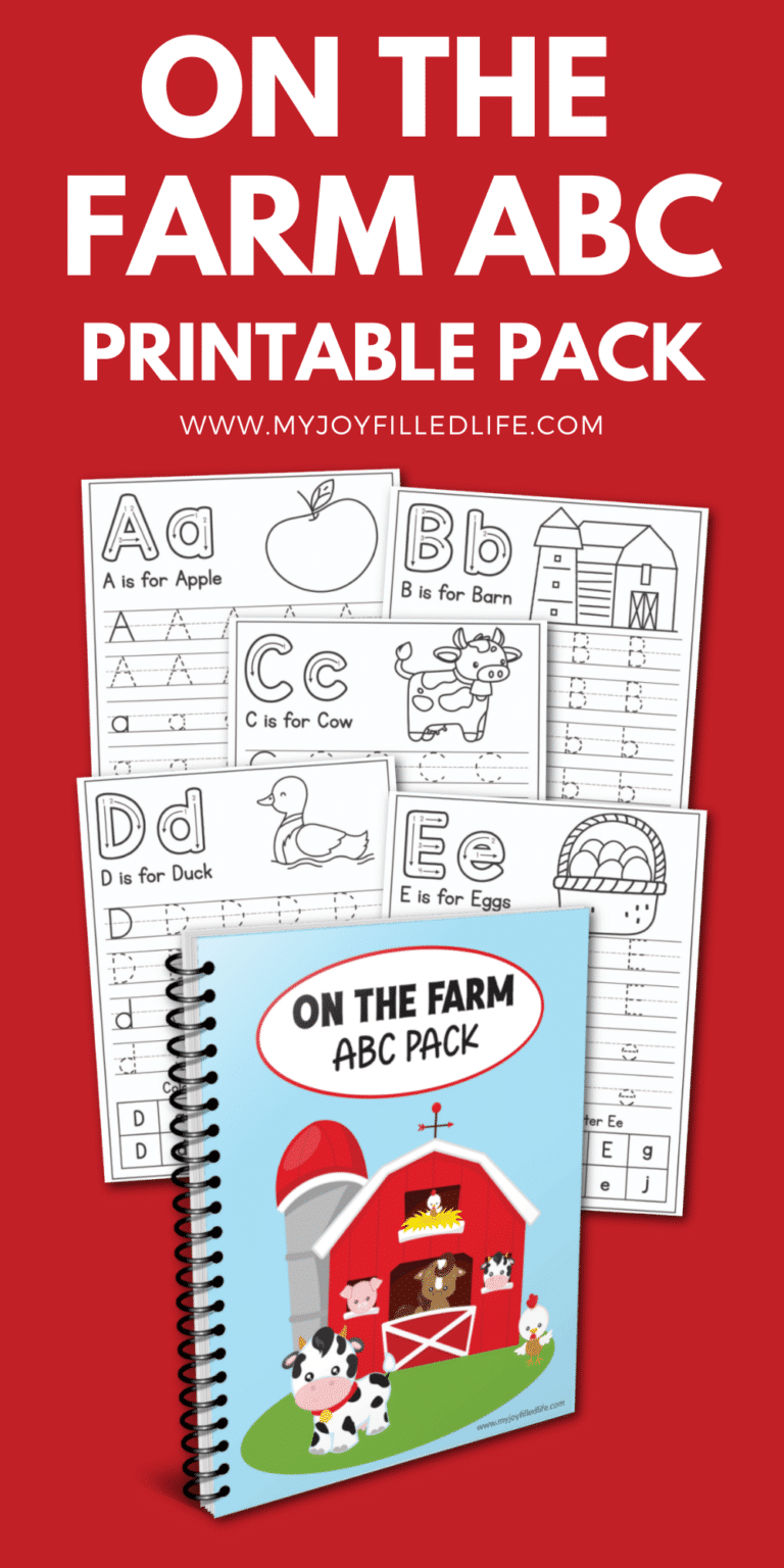 Alphabet Farm Printable Pack