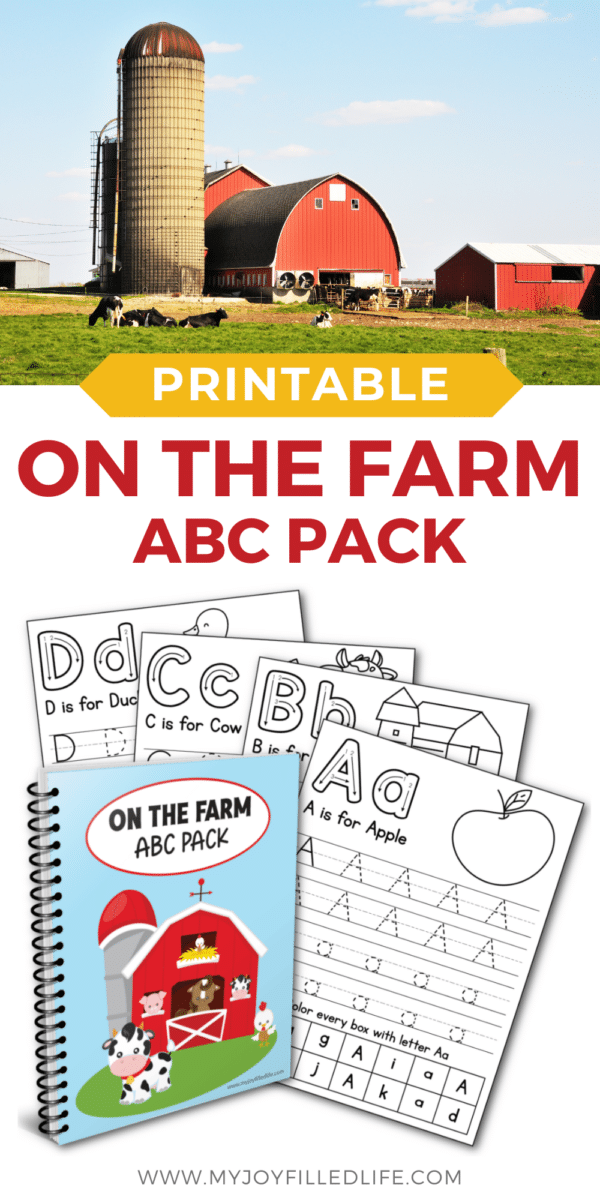 Alphabet Farm Printable Pack