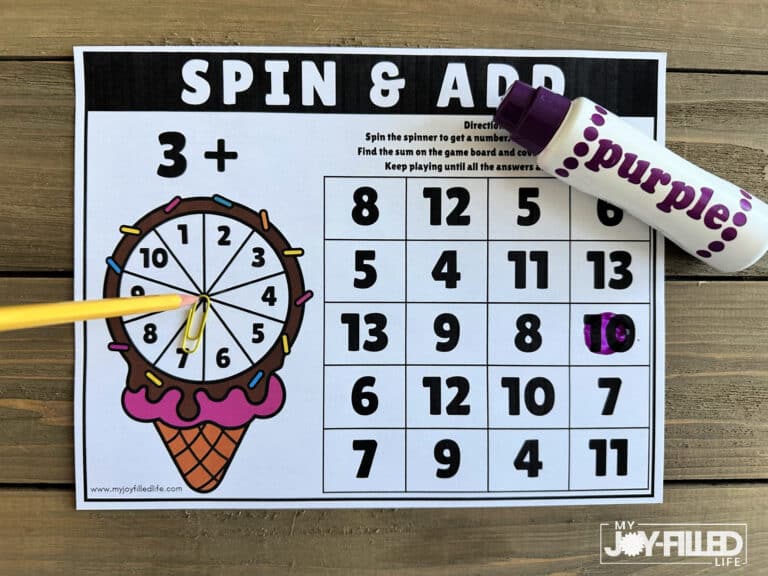 Ice Cream Addition Game