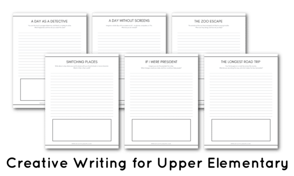 Creative Writing Workbook for Elementary Students