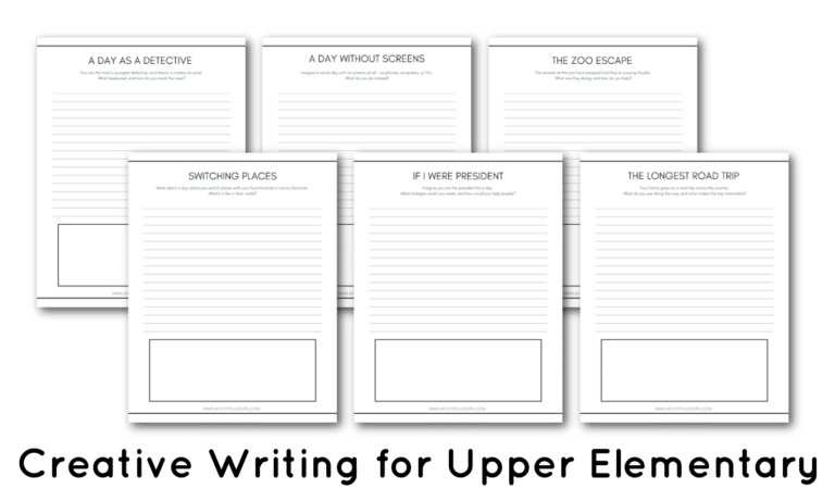 Creative Writing Workbook for Elementary Students