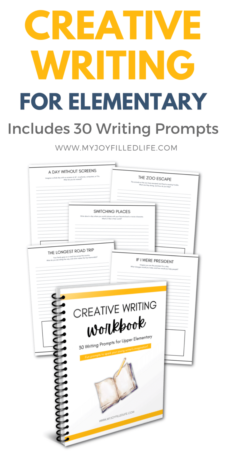 Creative Writing Workbook for Elementary Students