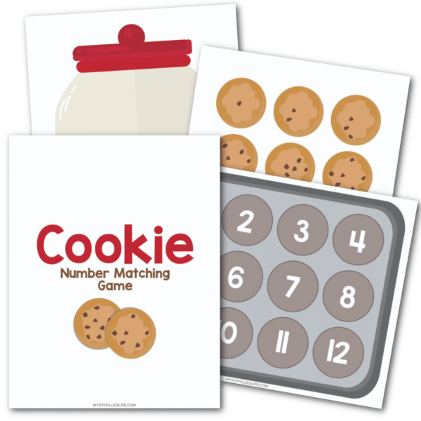 Cookie Number Matching Game