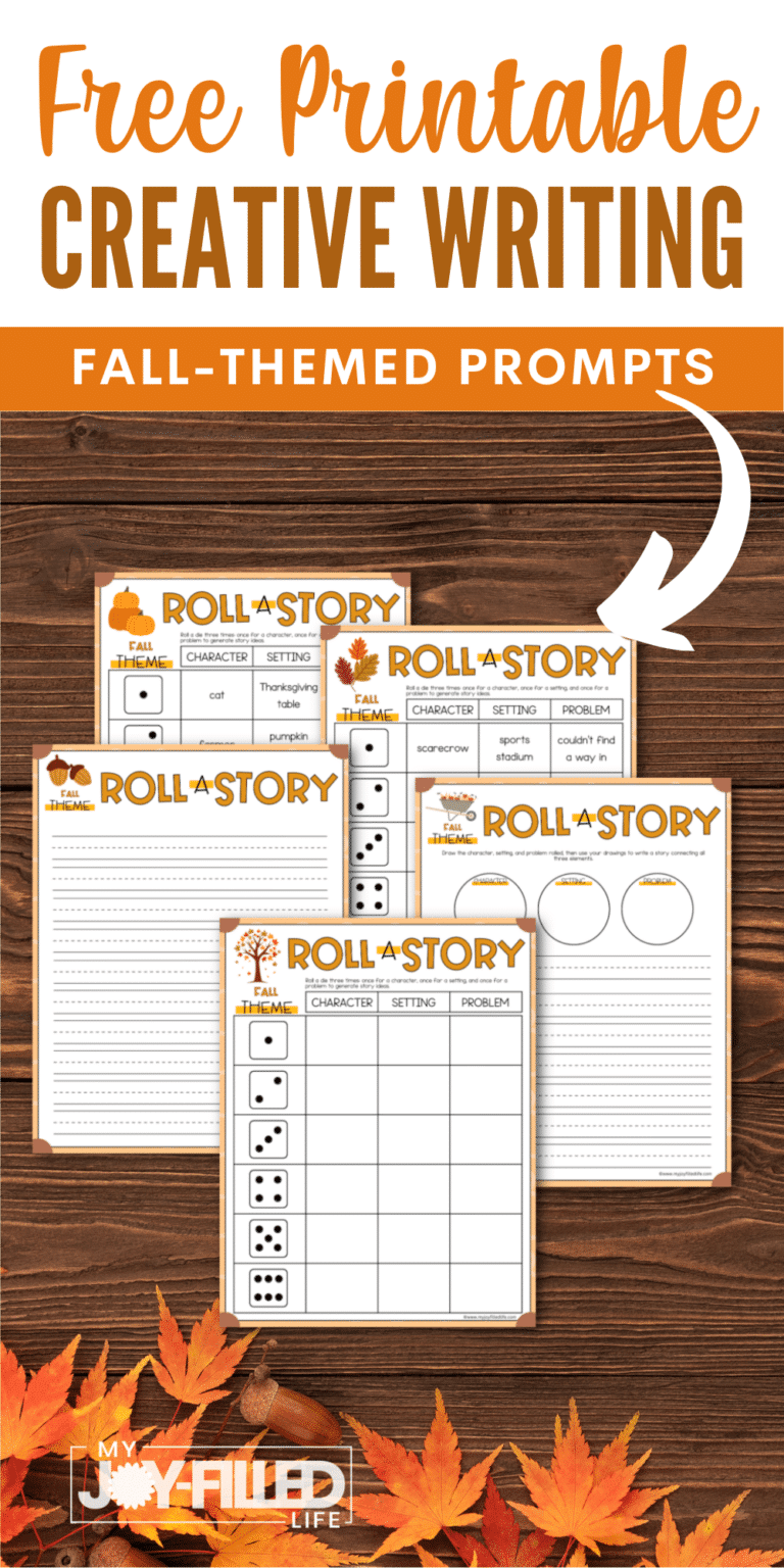 Creative Writing Prompts for Fall - My Joy-Filled Life